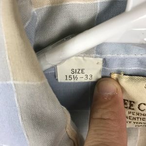 Dee Cee | Shirts | Vtg Dee Cee Brand Denim Blue Sawtooth M | Poshmark